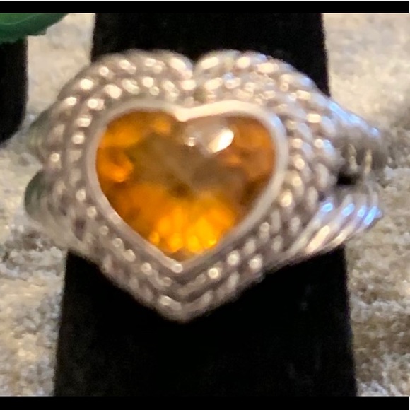 Judith Ripka | Jewelry | Judith Ripka Heart Ring | Poshmark